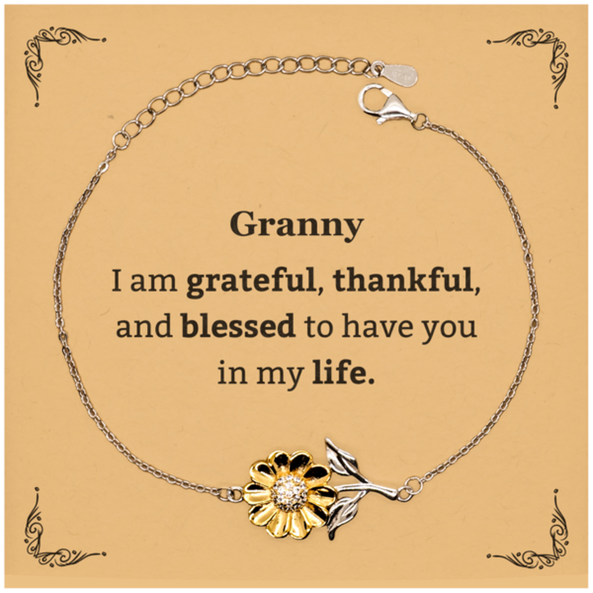 granny appreciation gifts i am grateful thankful and blessed thank you ...